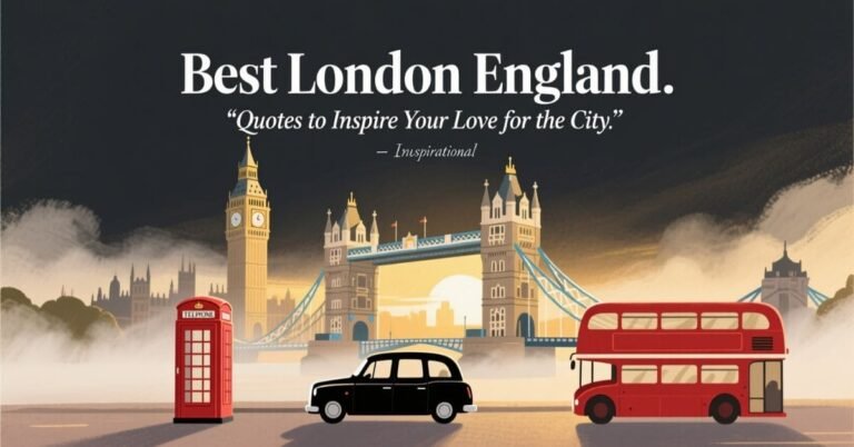 Best London England Quotes to Inspire Your Love for the City - trusthugs